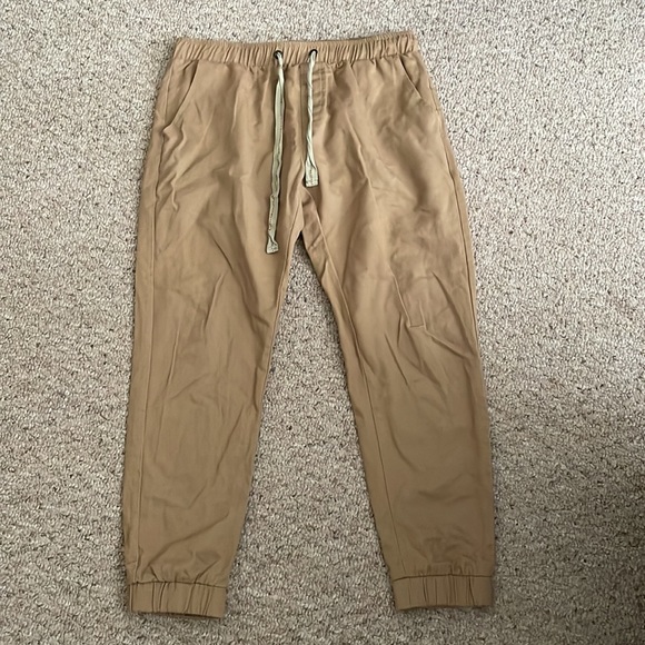 SHEIN | Pants | Shein Tan Jogger Pants | Poshmark
